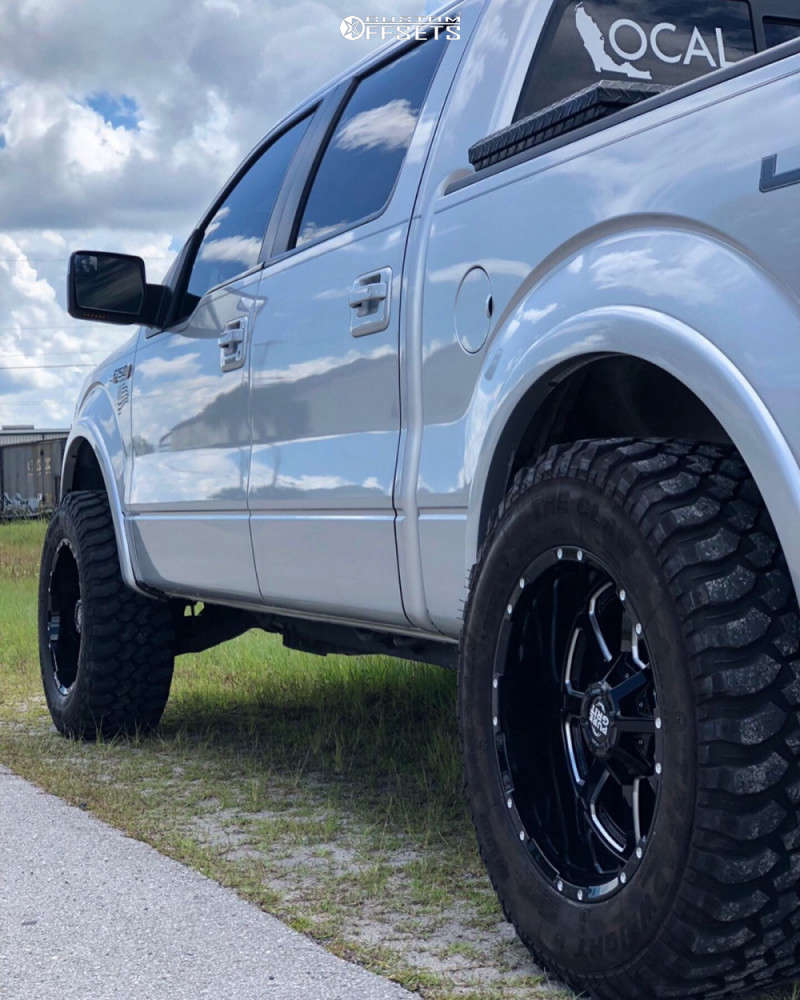 2011 Ford F-150 with 20x10 -24 Pure Grit Grit and 35/12.5R20 ...