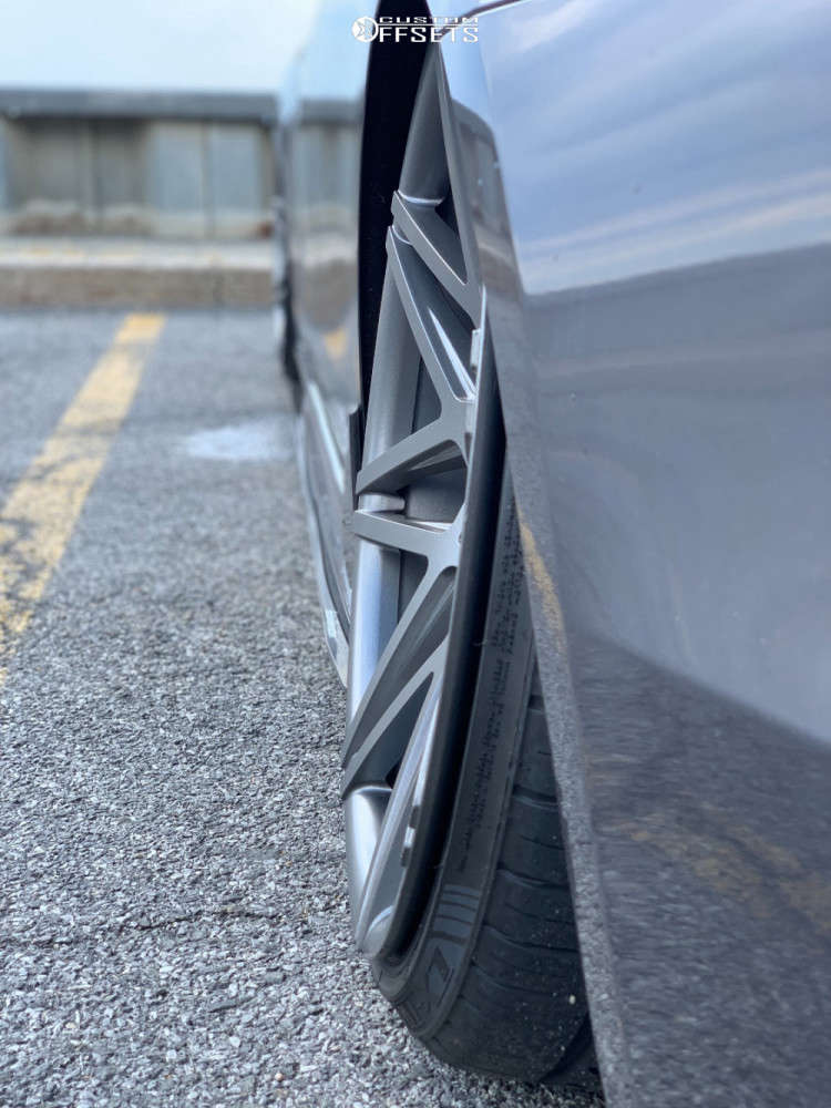 2019 Acura TLX with 20x10.5 48 VIP Modular Vrc13 and 235/35R20 Lexani ...