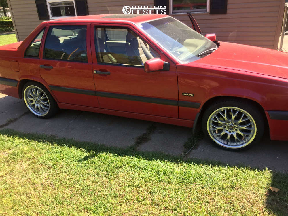 1995 Volvo 850 Nearly Flush Stock | Custom Offsets