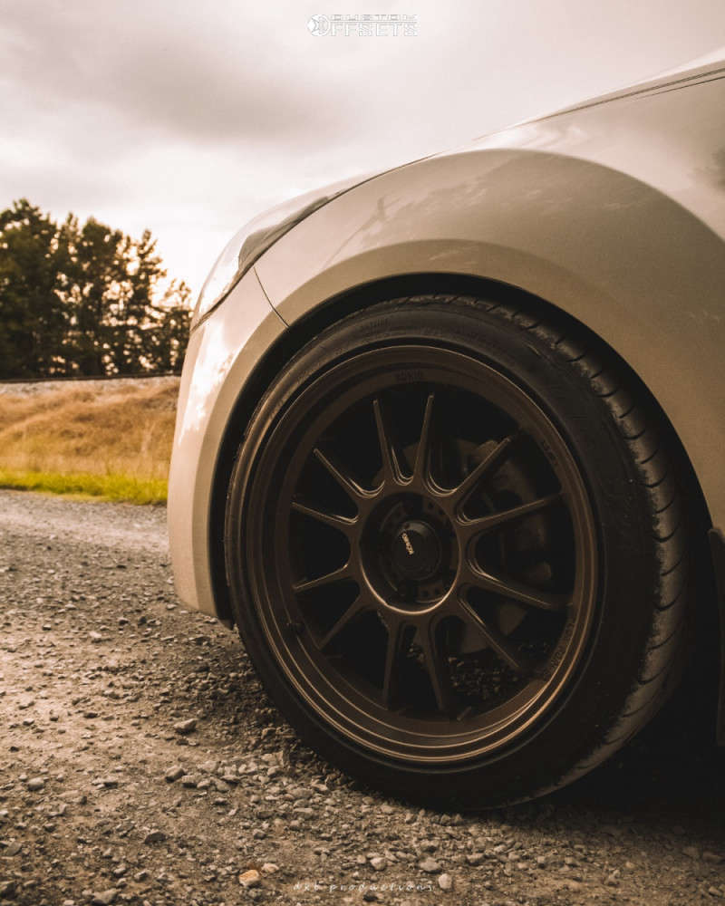 2012 Hyundai Veloster with 18x8.5 35 Konig Hypergram and 225/40R18 ...