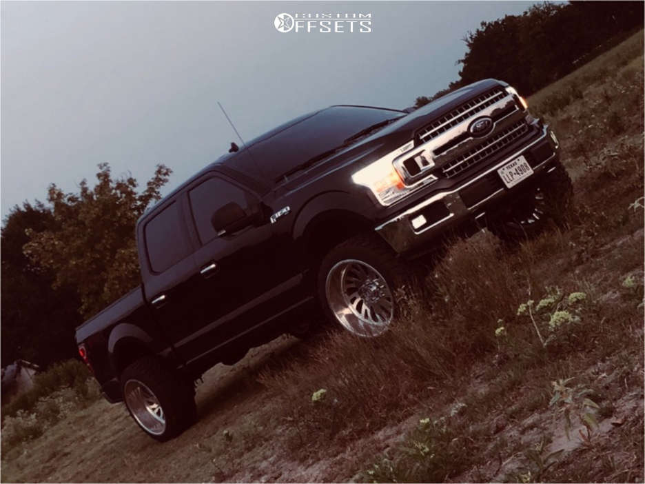 2018 Ford F-150 with 22x12 -44 Stealth Forged Alpha and 33/12.5R22 Fury ...