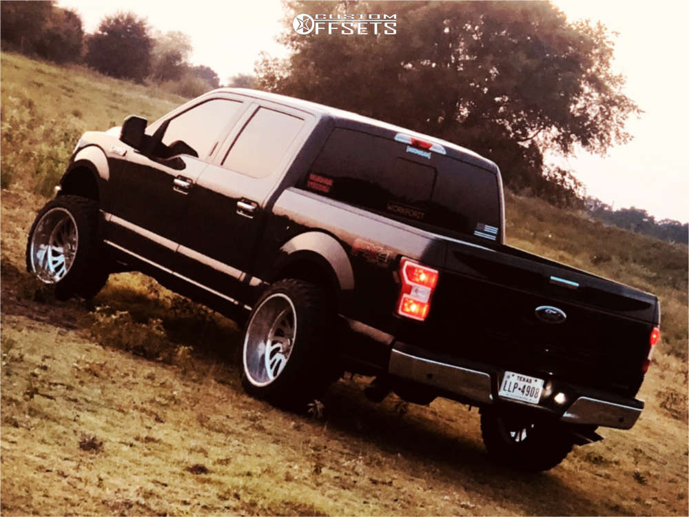 2018 Ford F-150 with 22x12 -44 Stealth Forged Alpha and 33/12.5R22 Fury ...