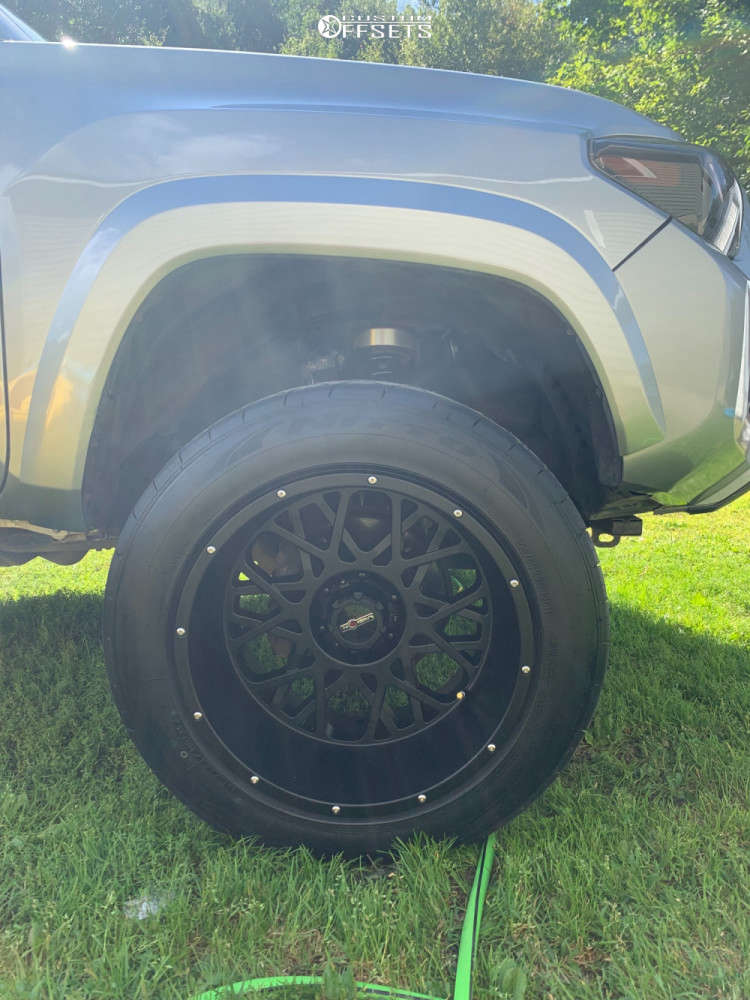 2016 Toyota Tacoma with 20x12 -51 Vision Rocker and 305/50R20 Nitto ...
