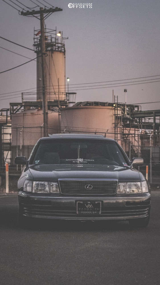 1990 Lexus LS400 with 19x9.5 30 Work LS Series and 235/35R19 Sentury ...