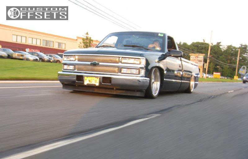1998 Chevrolet C1500 with 20x8.5 12.7 Boyd Coddington Turbine and 255 ...