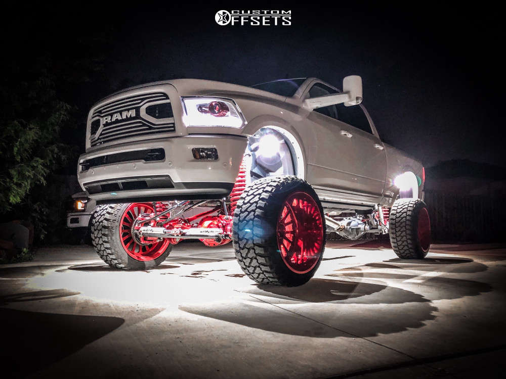 2016 Dodge Ram 2500 with 26x16 -103 Specialty Forged Sf035 and 38/15 ...