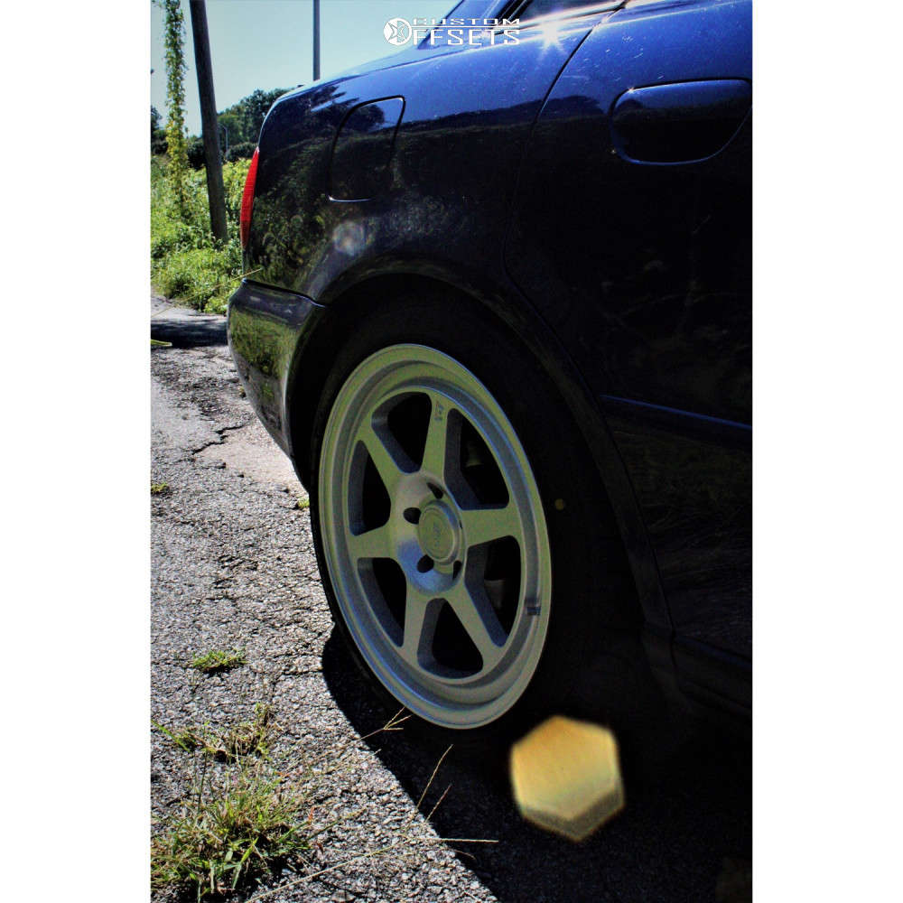 2001 Audi A4 Quattro with 18x8.5 45 Motegi Mr136 and 225/40R18 Federal SS595 and Lowering ...