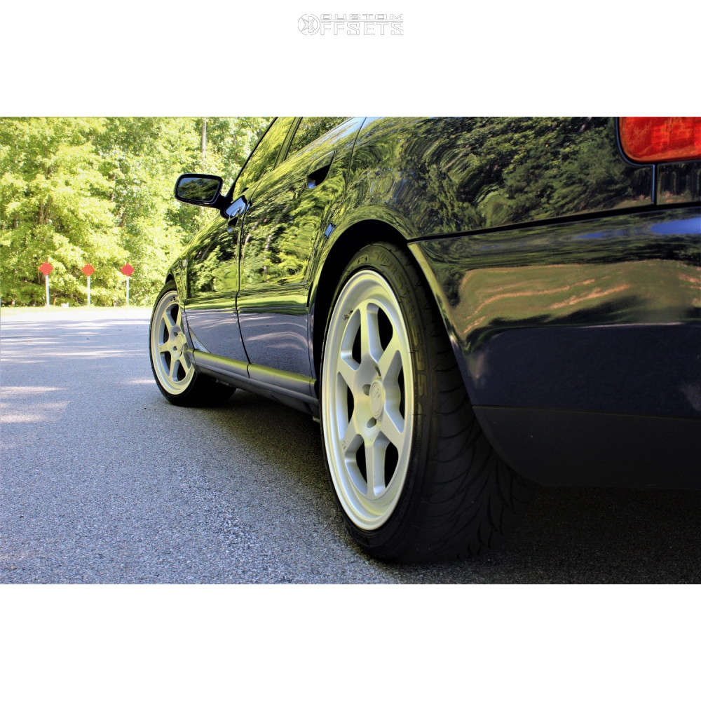 2001 Audi A4 Quattro with 18x8.5 45 Motegi Mr136 and 225/40R18 Federal SS595 and Lowering ...