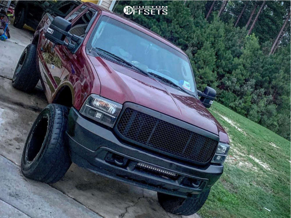 2004 Ford F-250 Super Duty with 20x12 -44 Scorpion Sc10 and 325/60R20 Yokohama Geolander Ats and ...