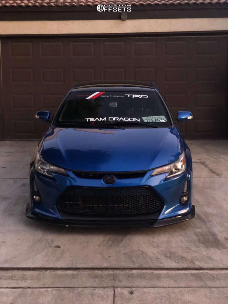 2015 Scion TC with 18x8 40 Niche Verona and 225/45R18 Altenzo Sport ...