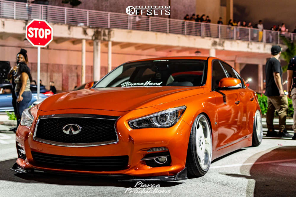 2017 INFINITI Q50 with 19x9.5 14 Leon Hardiritt Beil and 225/35R19 ...