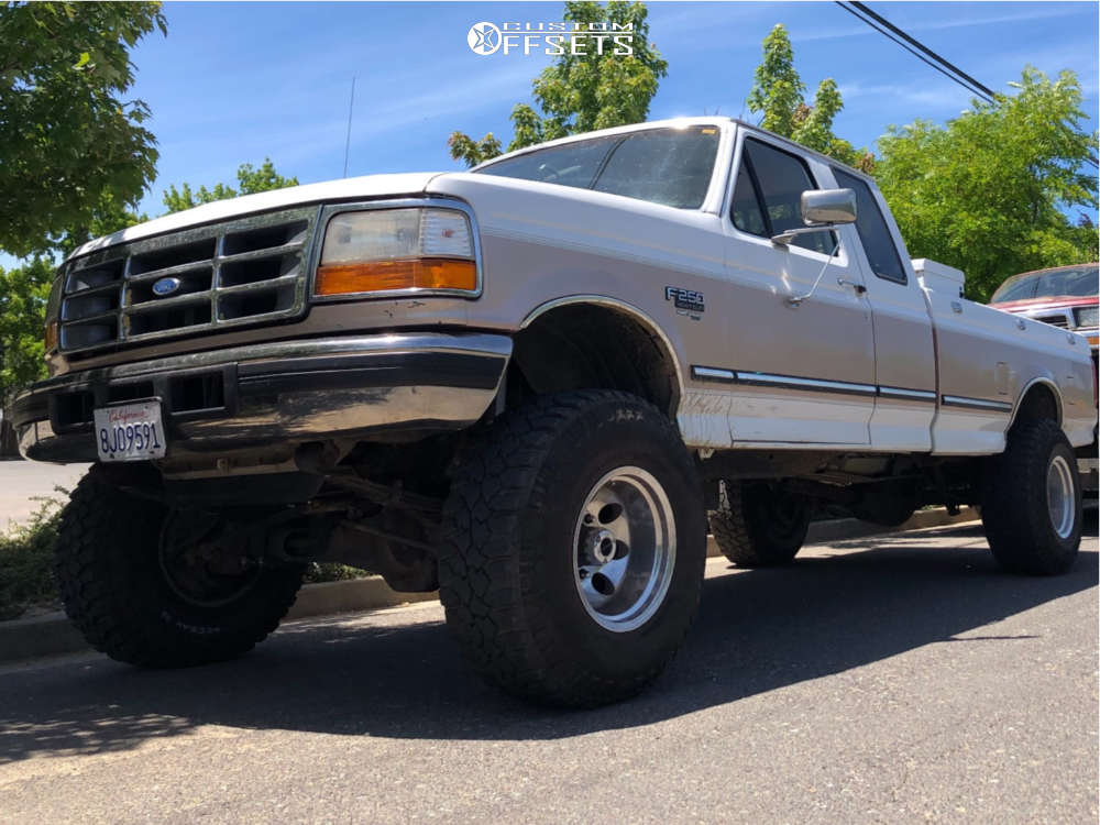 1997 Ford F-250 with 16x12 -50 Mickey Thompson Classic and 35/12.5R16 ...