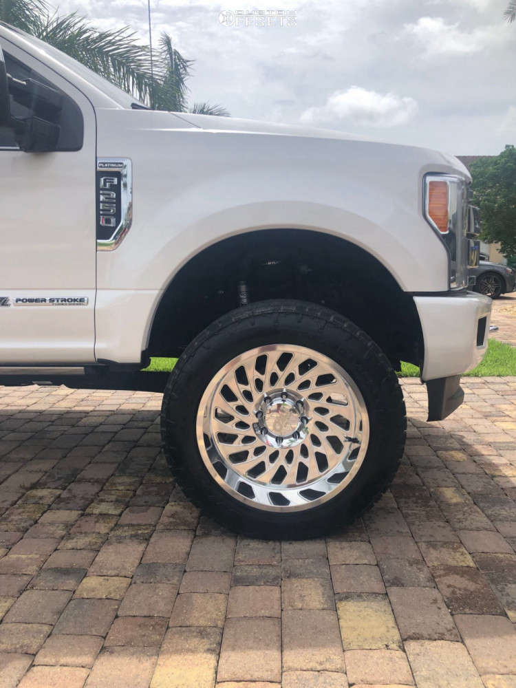 2017 Ford F-250 Super Duty with 22x12 -51 Cali Offroad Switchback and ...
