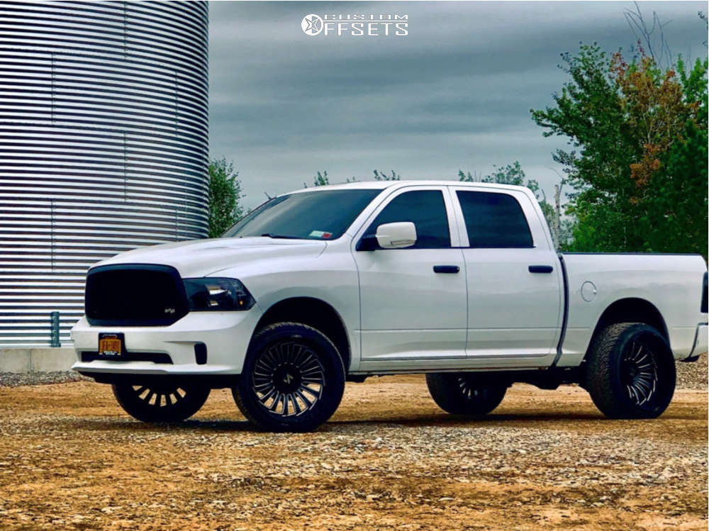 2013 Ram 1500 with 24x14 -81 ARKON OFF-ROAD Alexander and 305/35R24 ...