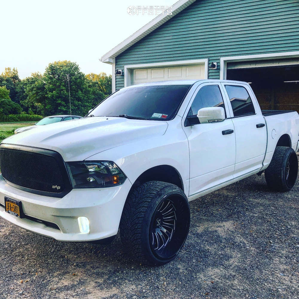 2013 Ram 1500 with 24x14 -81 ARKON OFF-ROAD Alexander and 305/35R24 ...