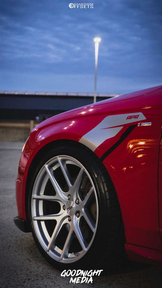 2012 Audi A4 Quattro with 19x9.5 39 TSW Geneva and 265/35R19 Achilles ...