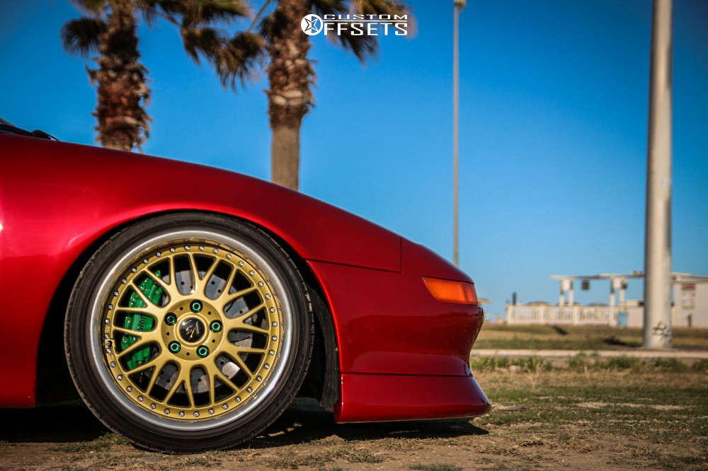 1995 Toyota MR2 with 17x9 18 Work VS XX and 205/40R17 Toyo Tires Proxes ...