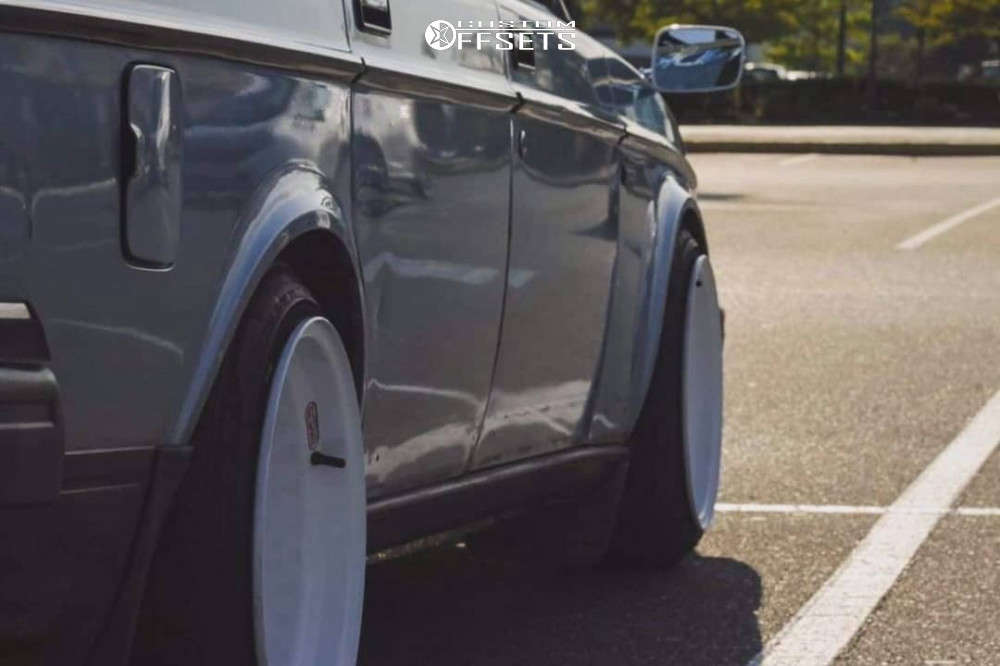 1989 Volvo 244 with 16x10 0 Diamond Racing Pro Street and 205/45R16 ...