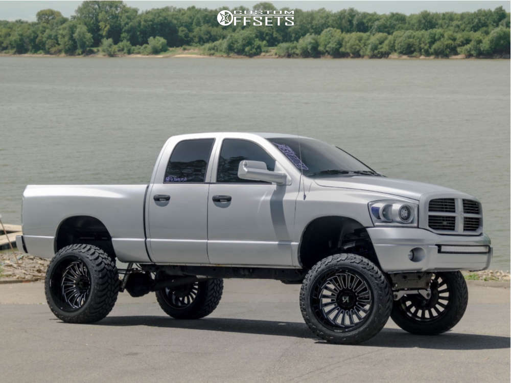 2007 Dodge Ram 1500 with 24x14 -81 ARKON OFF-ROAD Alexander and 37/13 ...