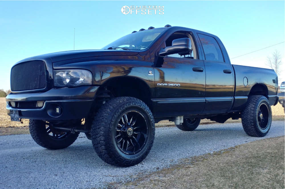 2005 Dodge Ram 2500 with 20x10 -24 Anthem Off-Road Equalizer and 35/12 ...