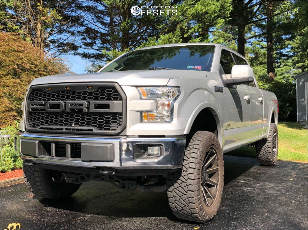 2015 Ford F-150 with 20x9 1 Fuel Contra and 295/60R20 Nitto Ridge ...