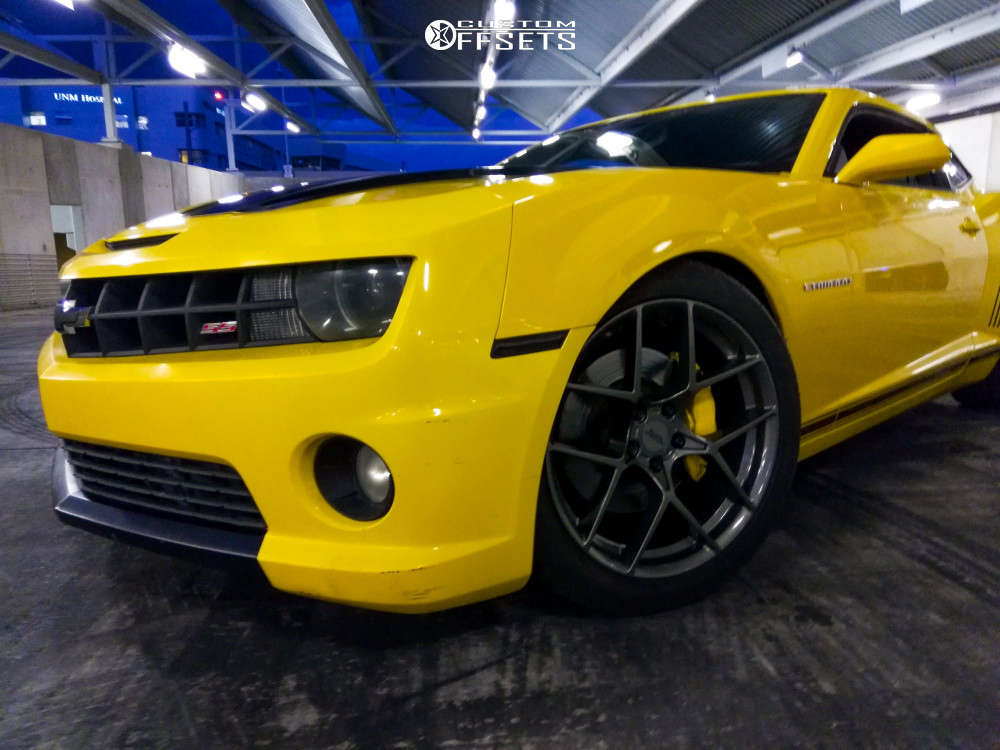 2010 Chevrolet Camaro with 20x9 20 American Racing Crossfire and 245 ...