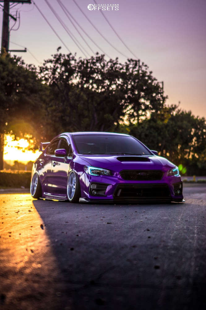 2018 Subaru WRX with 18x9 10 SSR Agle Strusse and 215/35R18 Lionhart LH ...