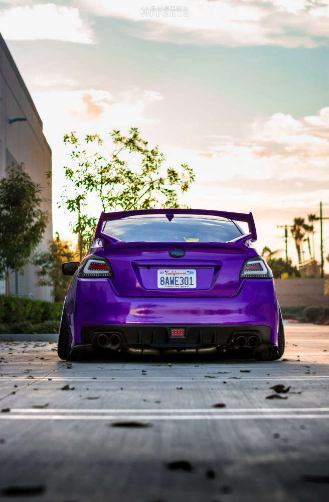 2018 Subaru WRX with 18x9 10 SSR Agle Strusse and 215/35R18 Lionhart LH ...