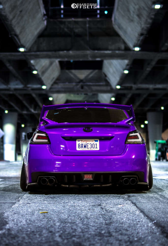 2018 Subaru WRX with 18x9 10 SSR Agle Strusse and 215/35R18 Lionhart LH ...