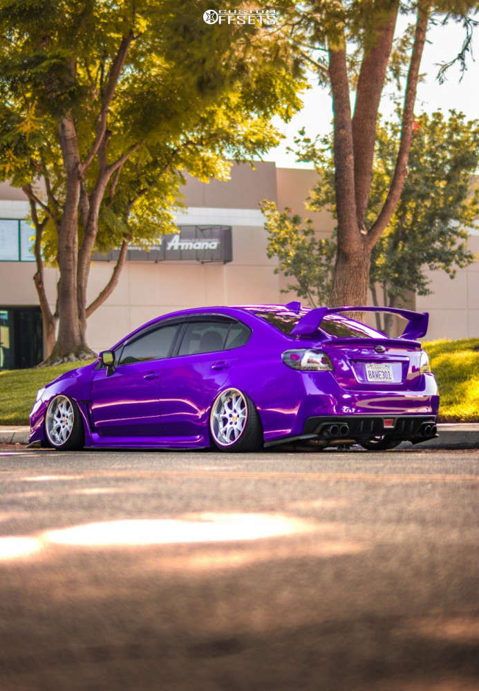 2018 Subaru WRX with 18x9 10 SSR Agle Strusse and 215/35R18 Lionhart LH ...