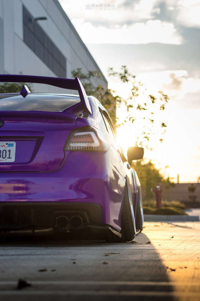 2018 Subaru WRX with 18x9 10 SSR Agle Strusse and 215/35R18 Lionhart LH ...