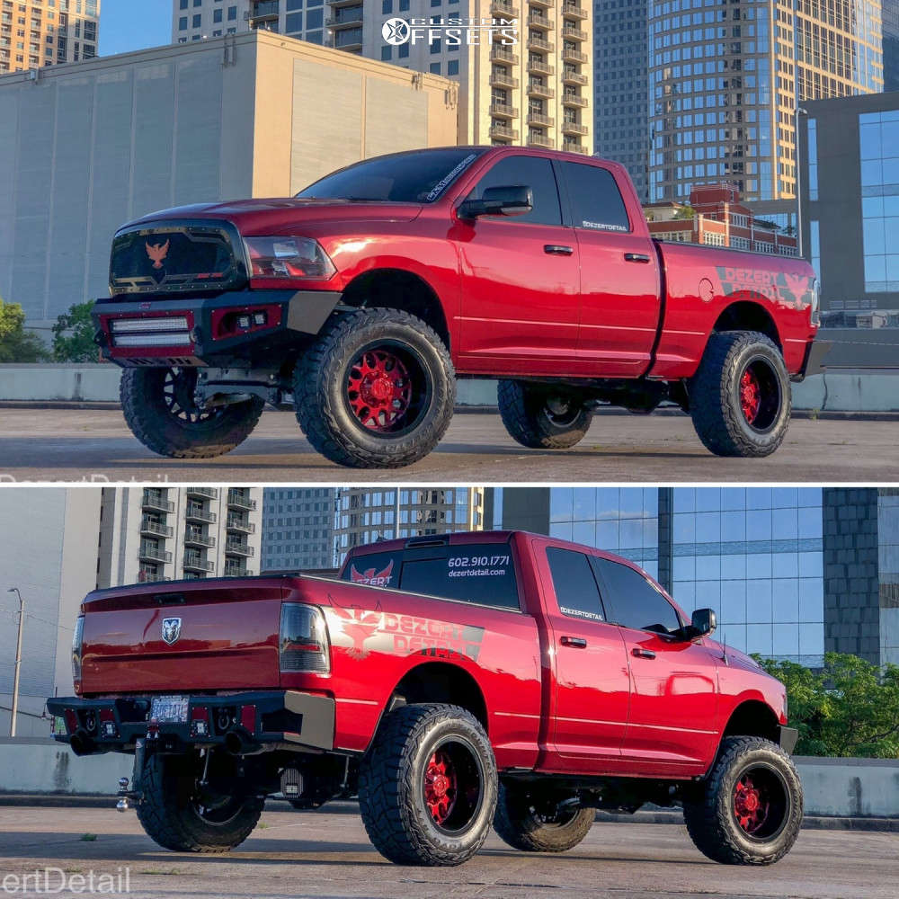 2013 Ram 1500 with 20x12 -44 RBP 73r and 37/13.5R20 Toyo Tires Open ...