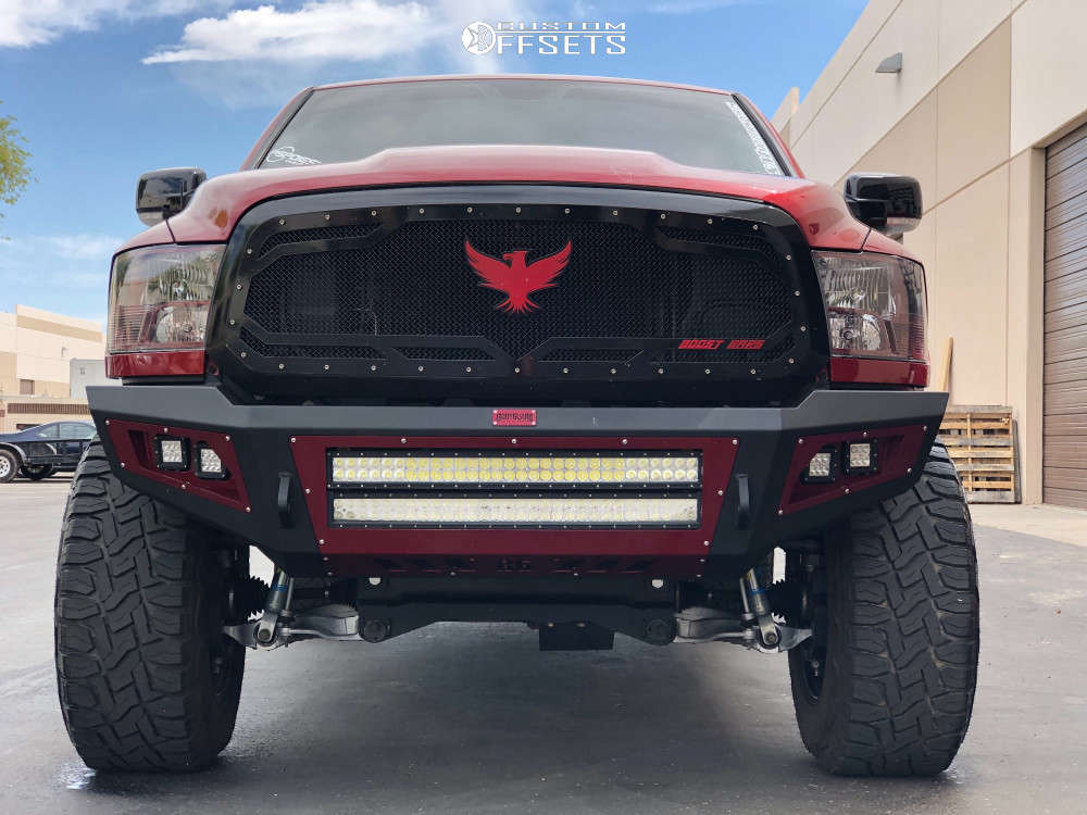 2013 Ram 1500 with 20x12 -44 RBP 73r and 37/13.5R20 Toyo Tires Open ...