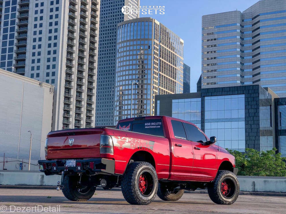 2013 Ram 1500 with 20x12 -44 RBP 73r and 37/13.5R20 Toyo Tires Open ...