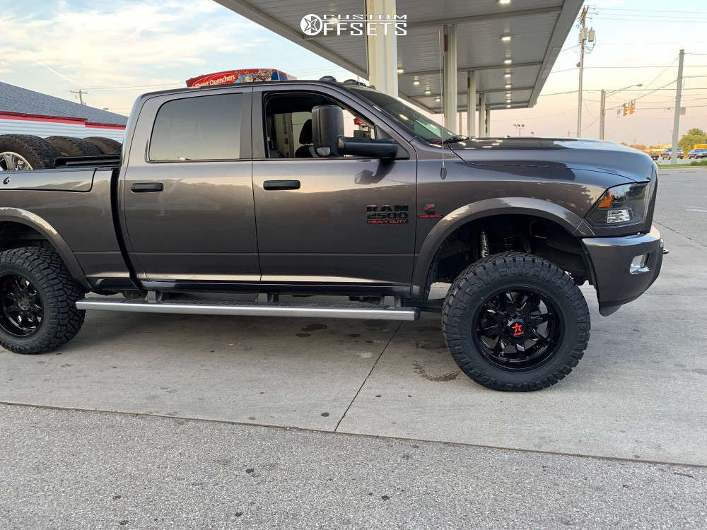 2015 Ram 2500 with 20x10 -12 RBP 81r and 35/12.5R20 Nitto Ridge ...