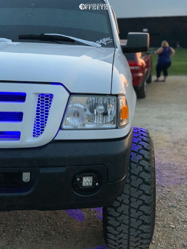 2011 Ford Ranger with 15x10 -38 American Racing Ar-767 and 35/12.5R15 ...