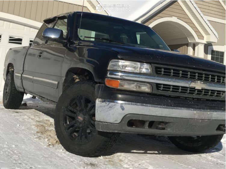 2000 Chevrolet Silverado 1500 with 18x9 0 MB Wheels Tko and 265/60R18 ...