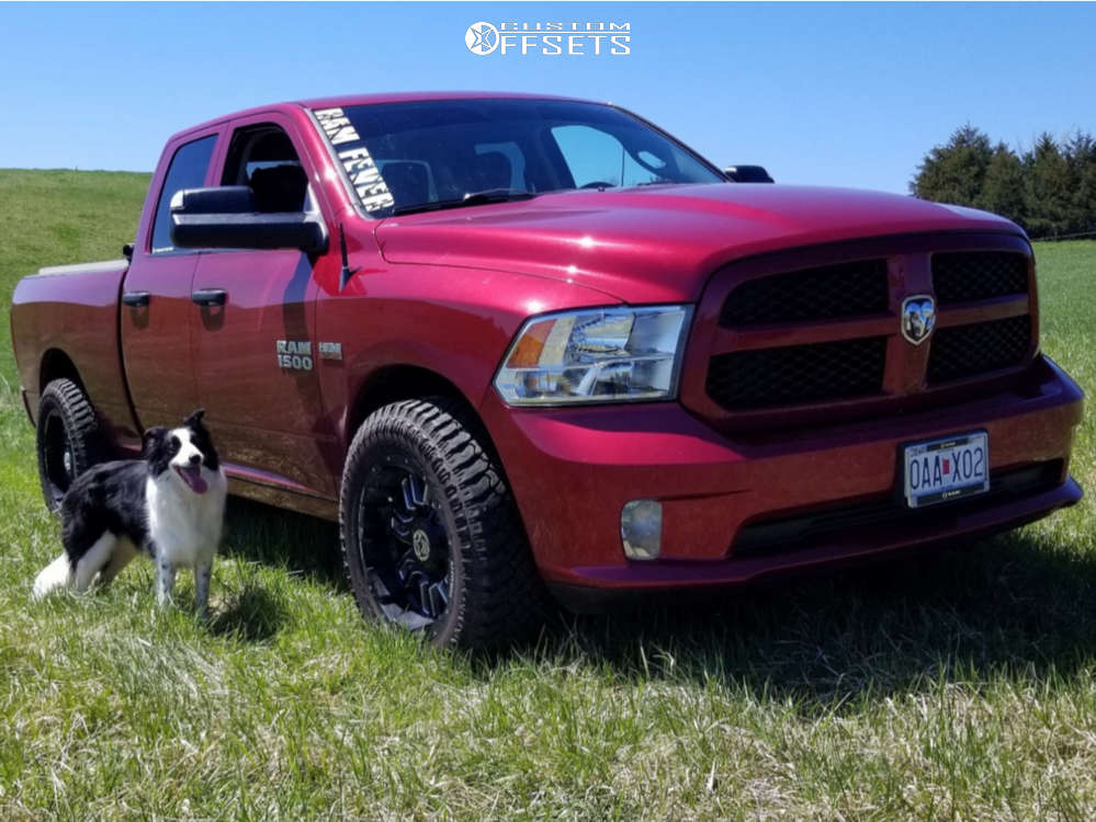 2014 Ram 1500 with 20x10 -24 Anthem Off-Road Enforcer and 305/55R20 ...