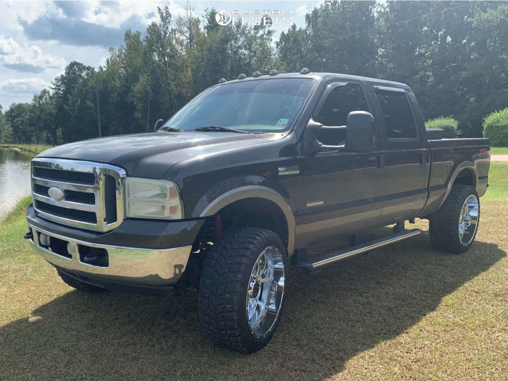 2006 Ford F-250 Super Duty with 24x12 -44 Ultra Hunter and 35/12.5R24 ...