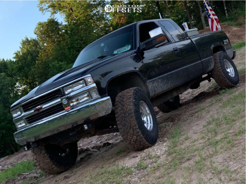 1995 Chevrolet K1500 with 16x10 -25 Pro Comp Series 69 and 35/12.5R16 ...