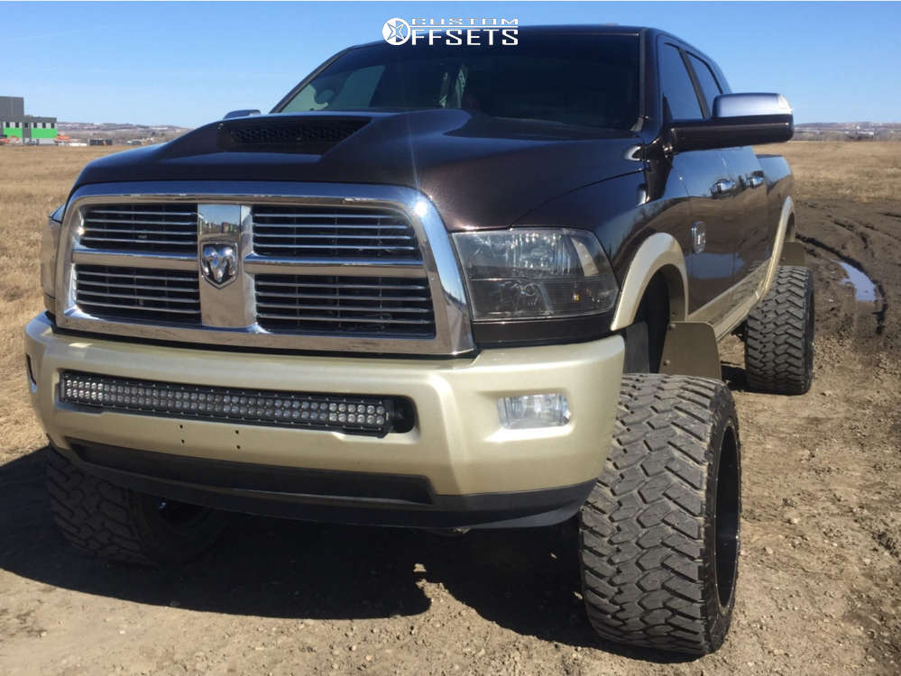 2012 Dodge Ram 2500 with 22x14 -70 Fuel Maverick D260 and 355/40R22 ...