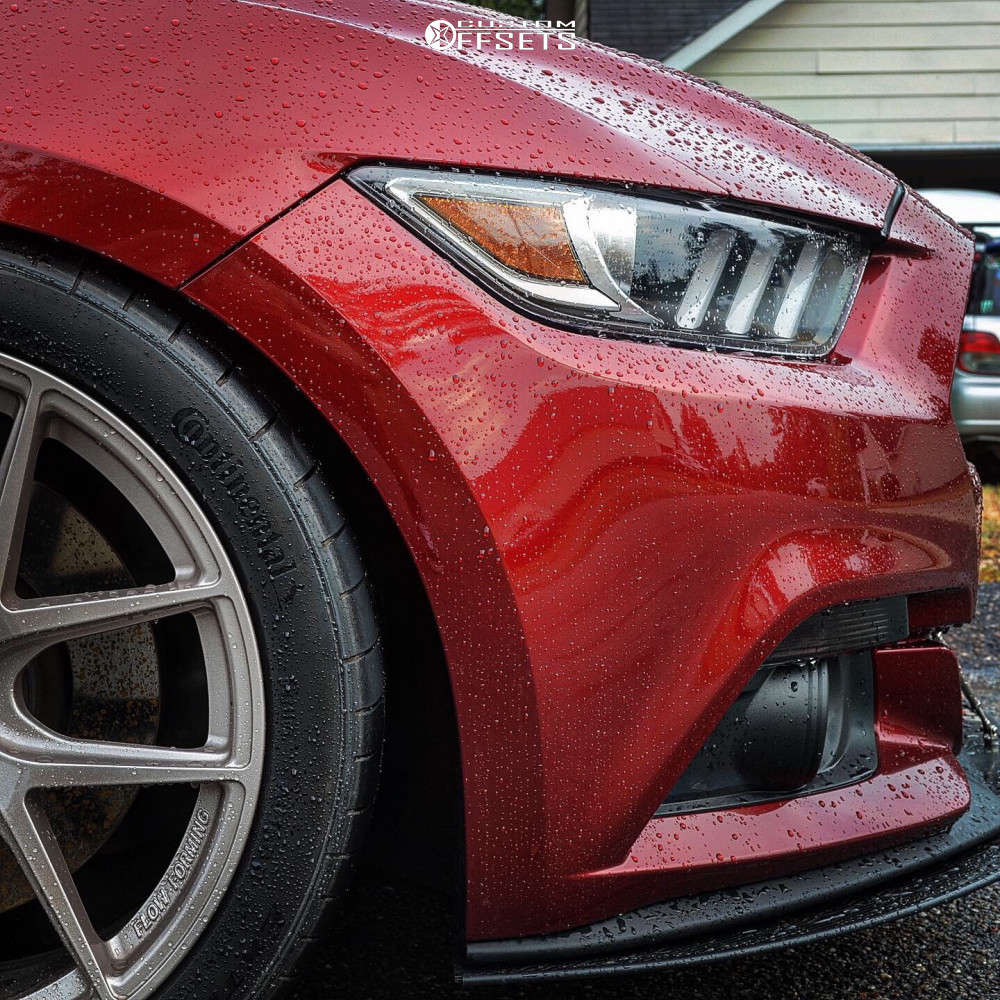 2016 Ford Mustang with 19x10.5 35 305 Forged Ft101 and 285/30R19 ...