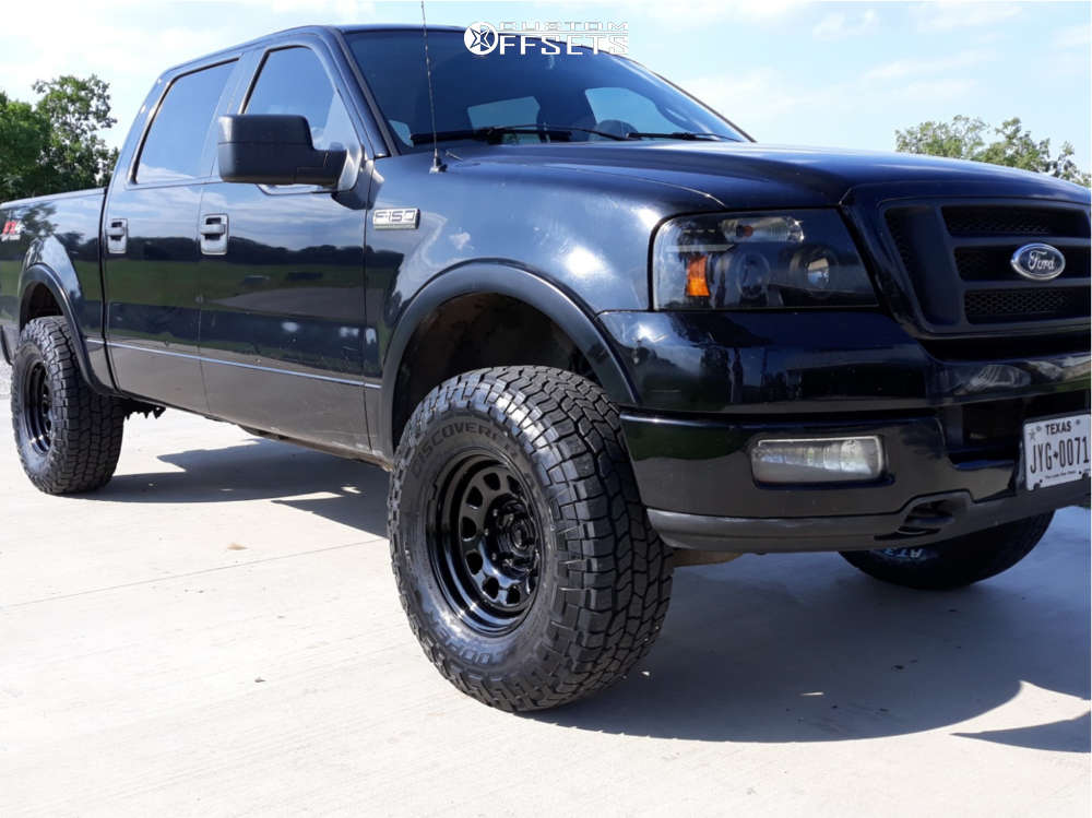 2005 Ford F-150 with 17x9 -12 Vision D Window and 315/70R17 Cooper ...