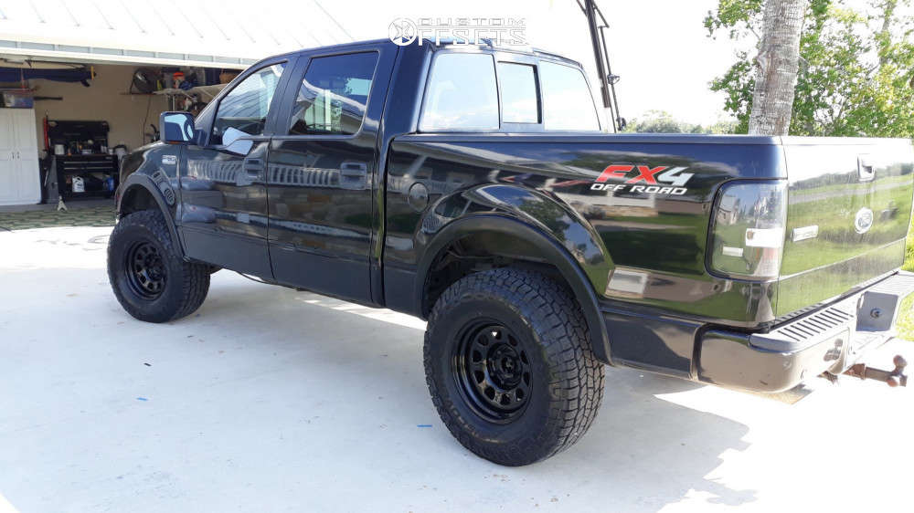 2005 Ford F-150 with 17x9 -12 Vision D Window and 315/70R17 Cooper ...