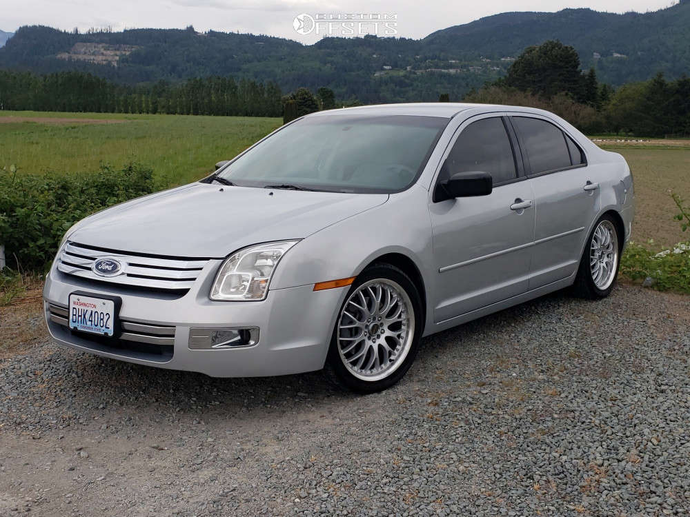 2006 Ford Fusion with 18x7.5 35 Drag Dr19 and 225/45R18 Federal Formoza ...