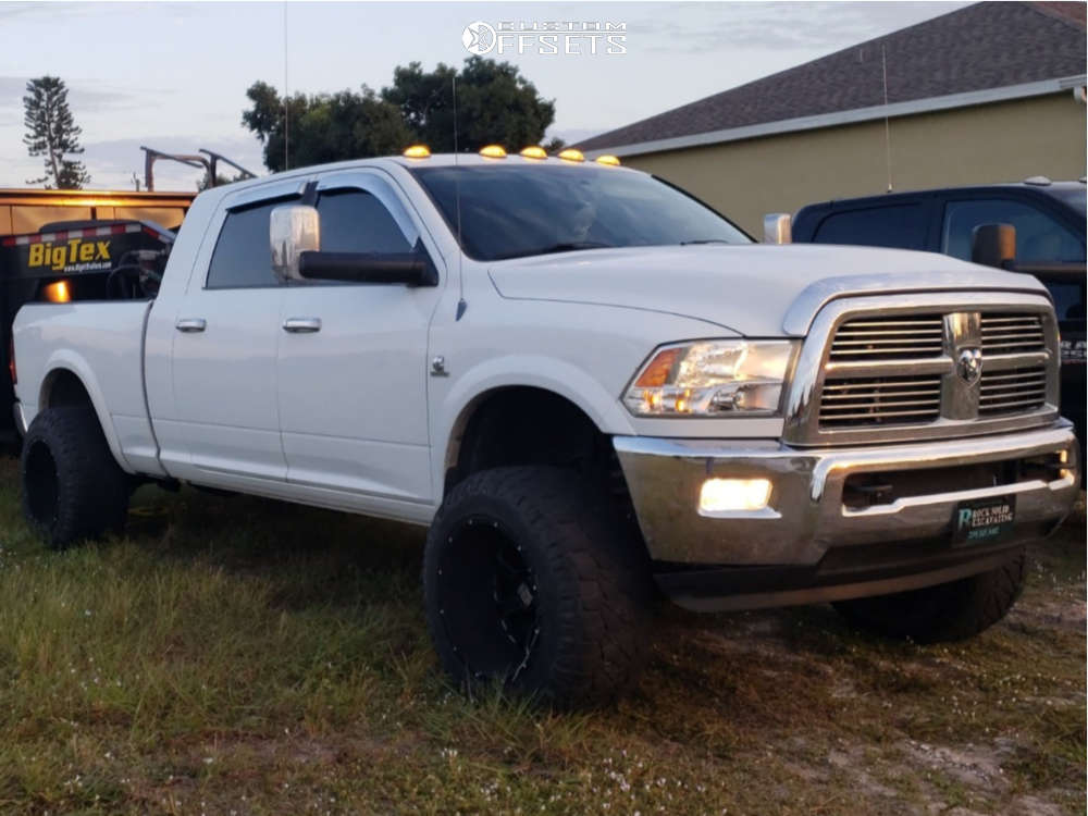 2010 Dodge Ram 2500 with 20x14 -76 XD Buck and 35/13.5R20 Nitto Ridge ...