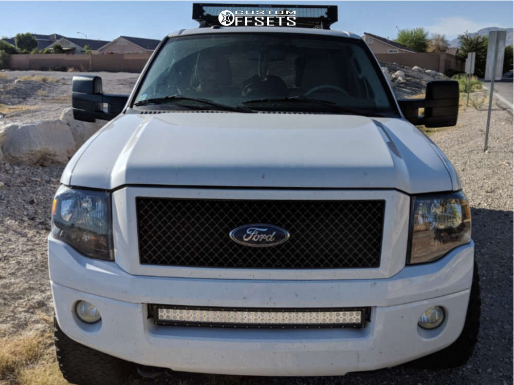 2012 Ford Expedition with 18x9 1 Fuel Anza and 35/12.5R18 BFGoodrich ...