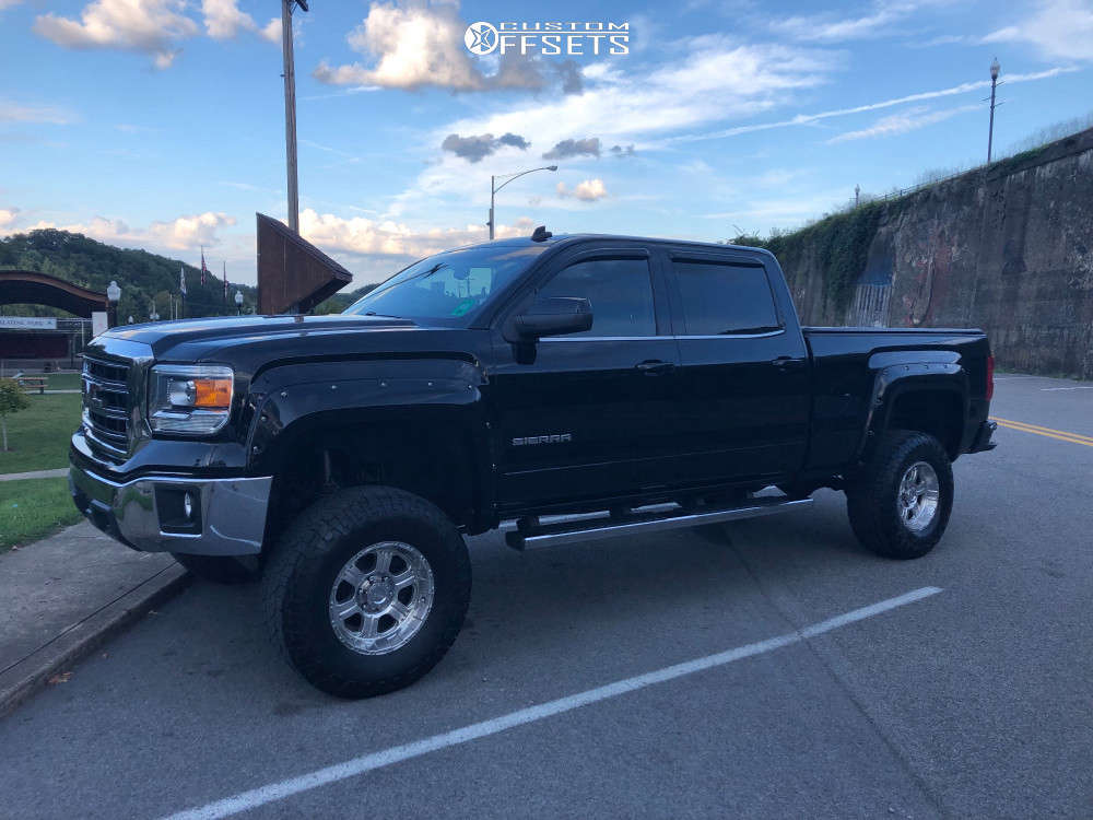 2014 GMC Sierra 1500 with 17x9 -6 Pro Comp Series 89 and 315/70R17 ...