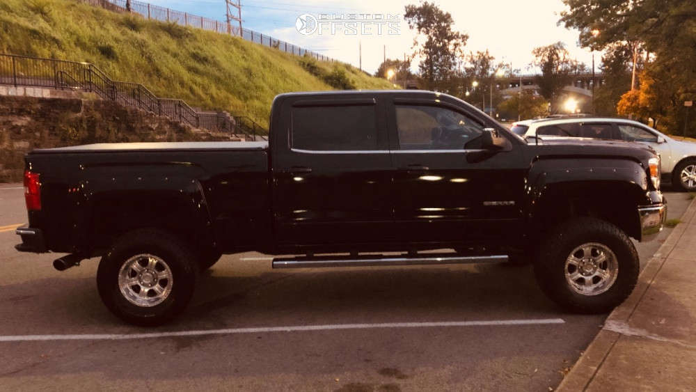 2014 GMC Sierra 1500 with 17x9 -6 Pro Comp Series 89 and 315/70R17 ...