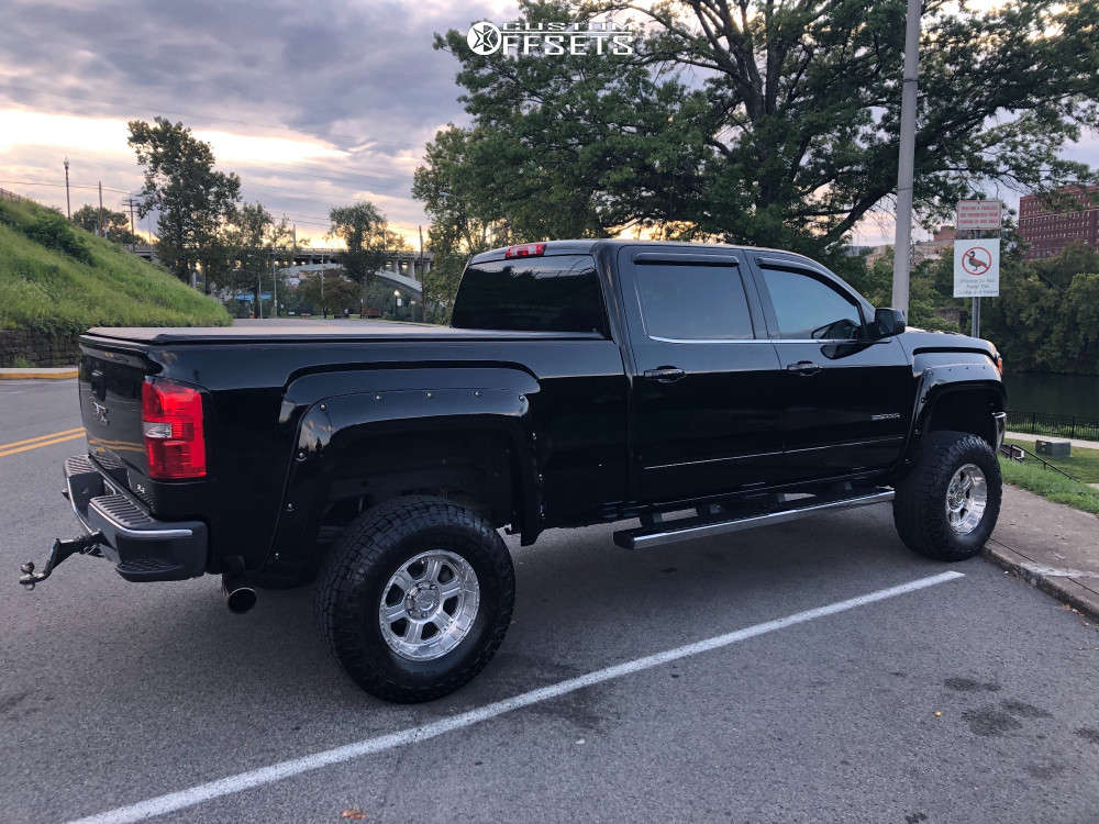 2014 GMC Sierra 1500 with 17x9 -6 Pro Comp Series 89 and 315/70R17 ...